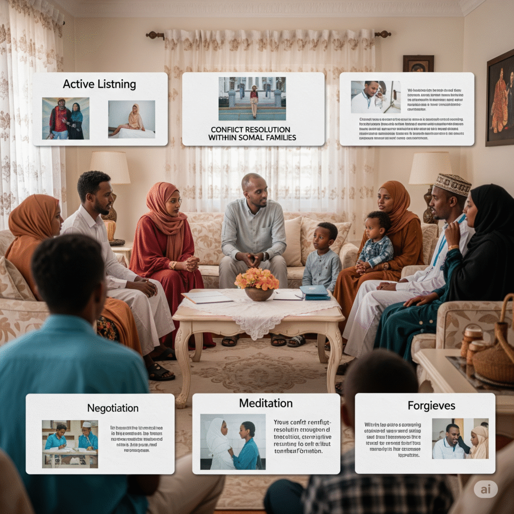 How to Prevent and Resolve Conflicts in Somali Families